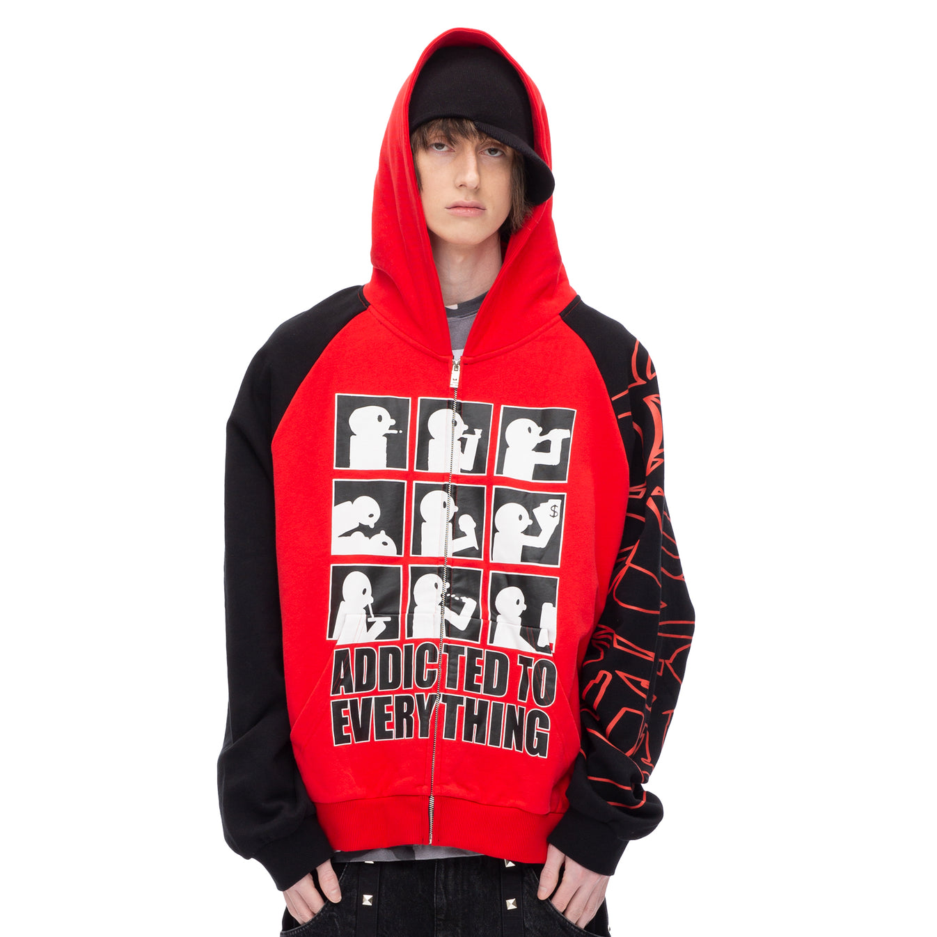 ADDICT HOODIE – HauntedStarbucks