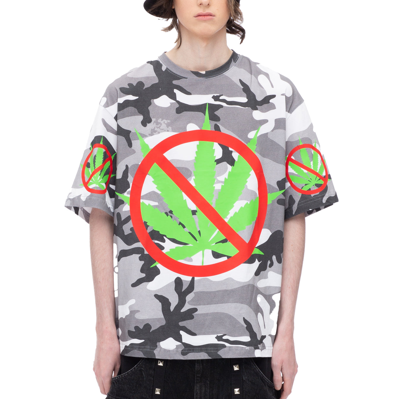 CAMO WEED SHIRT – HauntedStarbucks